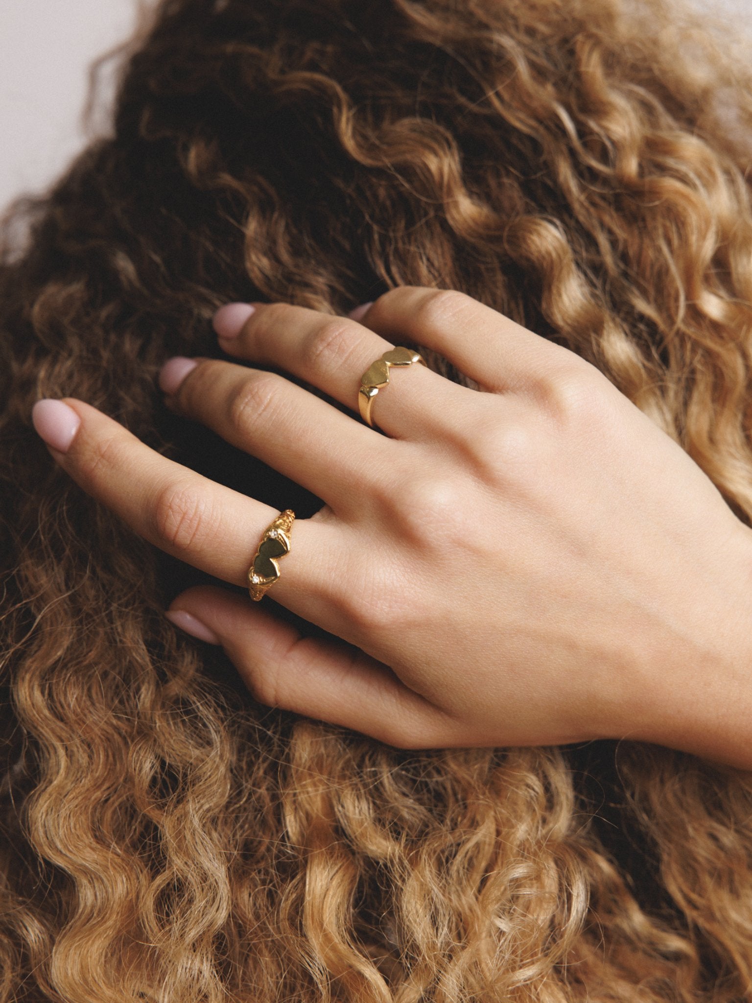 Double Heart Rings - Déclarer